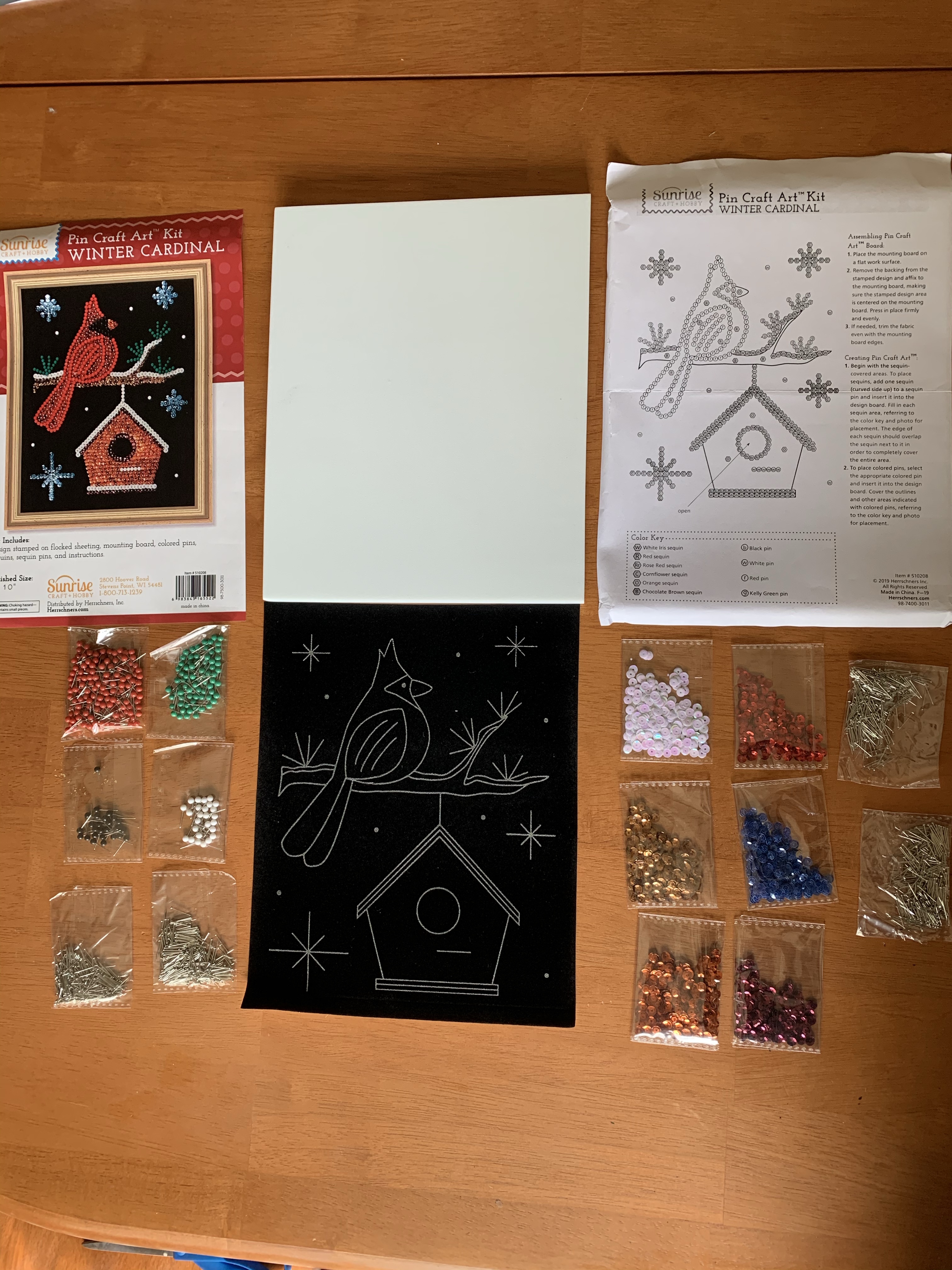 Sequin Pin Art – The Quaint Crafter