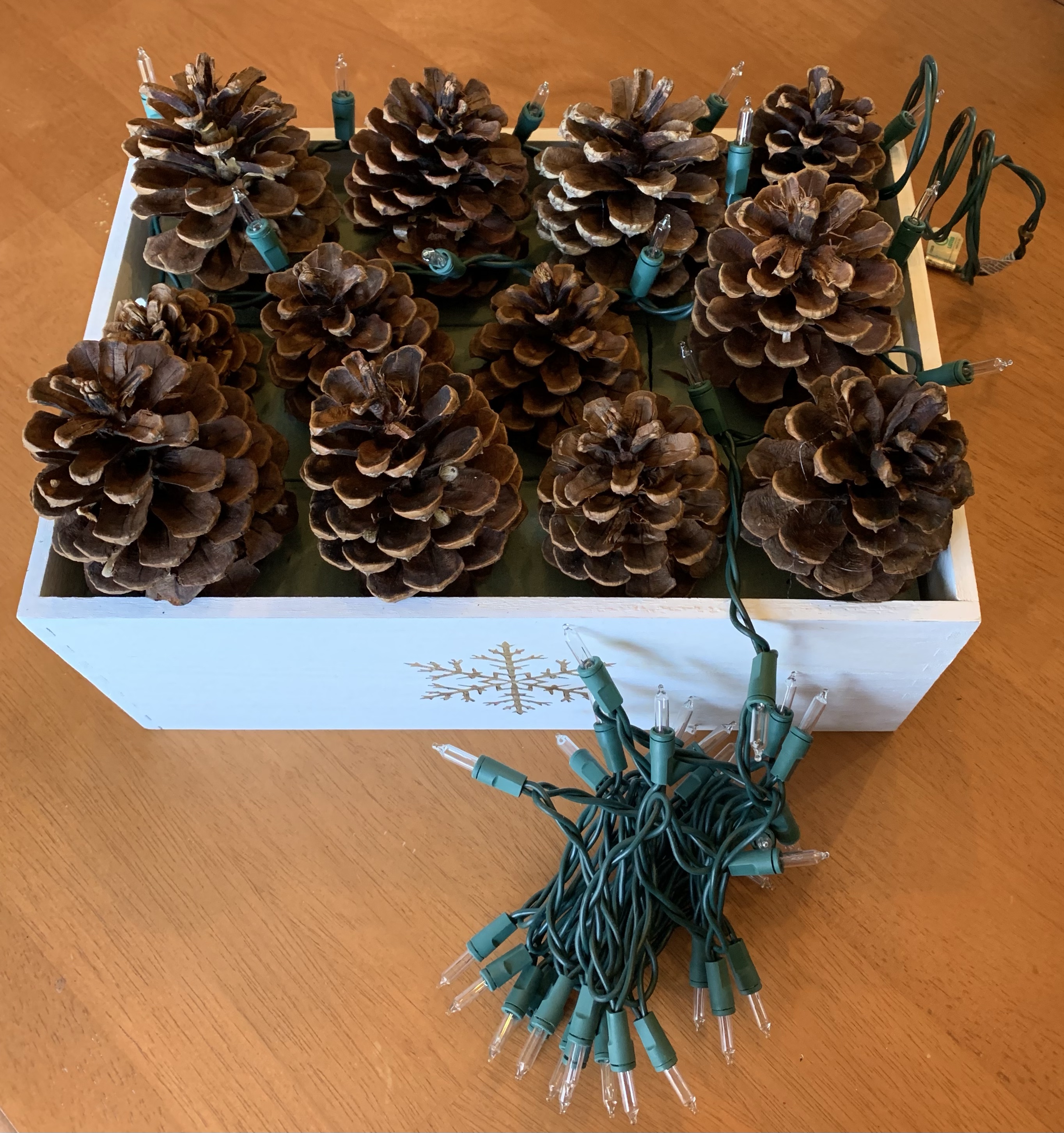 Winter Box with Lights – The Quaint Crafter