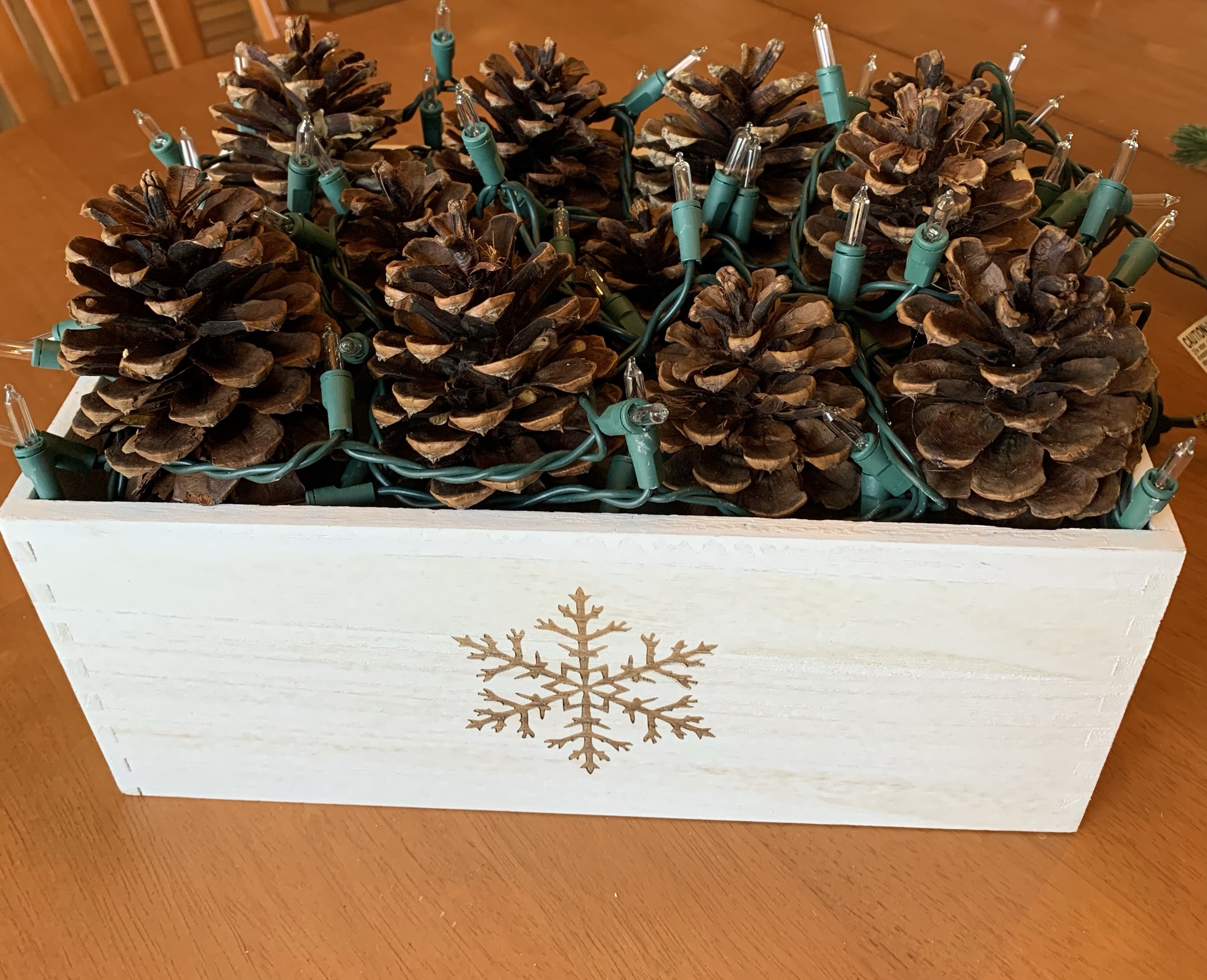 Winter Box with Lights – The Quaint Crafter